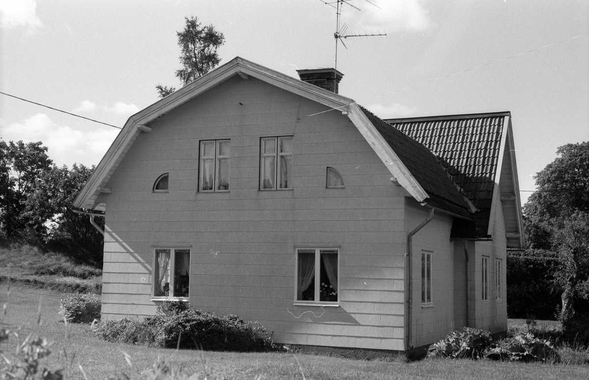 Bostadshus, Henriksberg, Gränsta, Knutby socken, Uppland 1987 ...