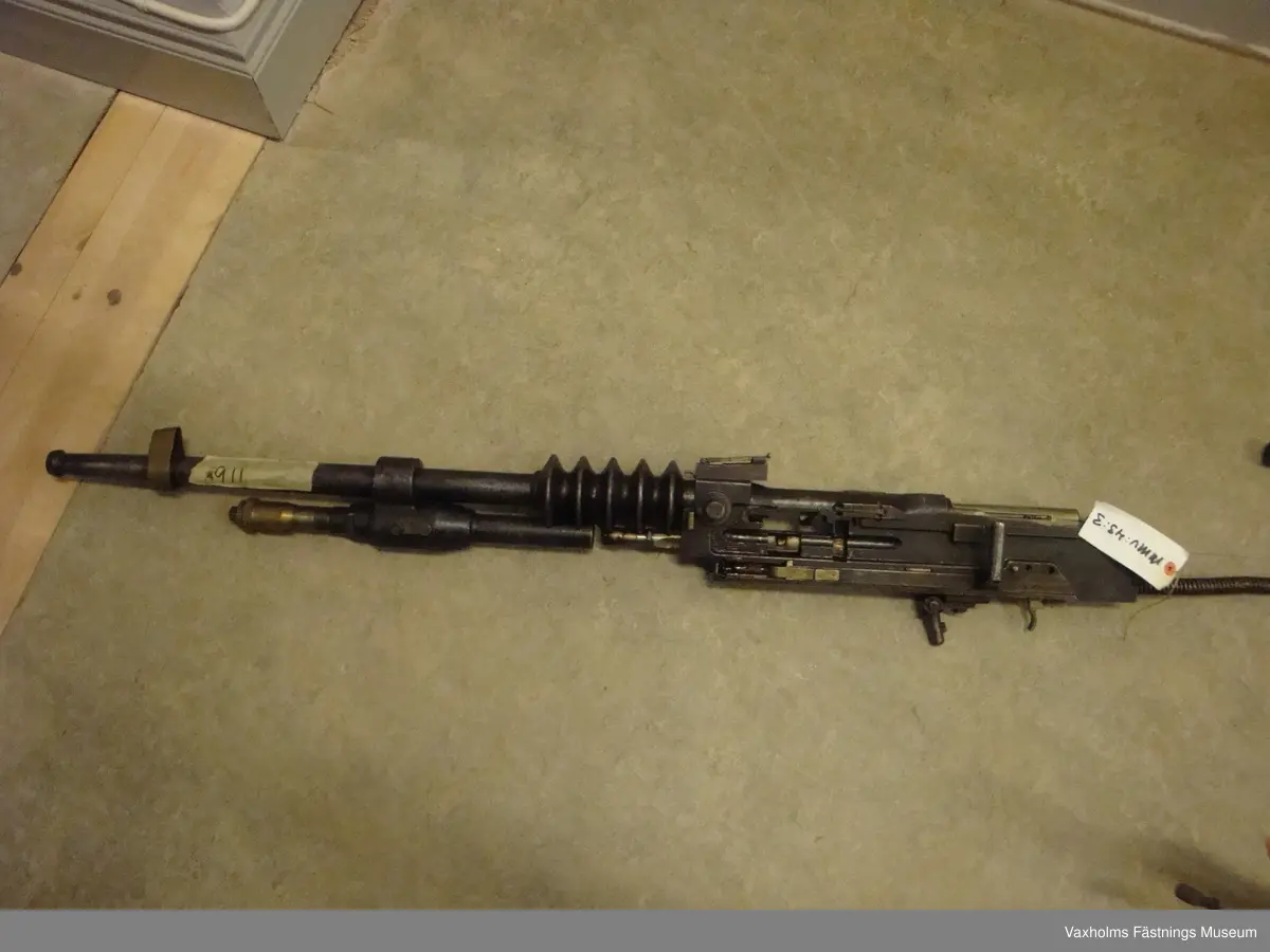 Kulspruta m/36 - Vaxholms Fästnings Museum / DigitaltMuseum
