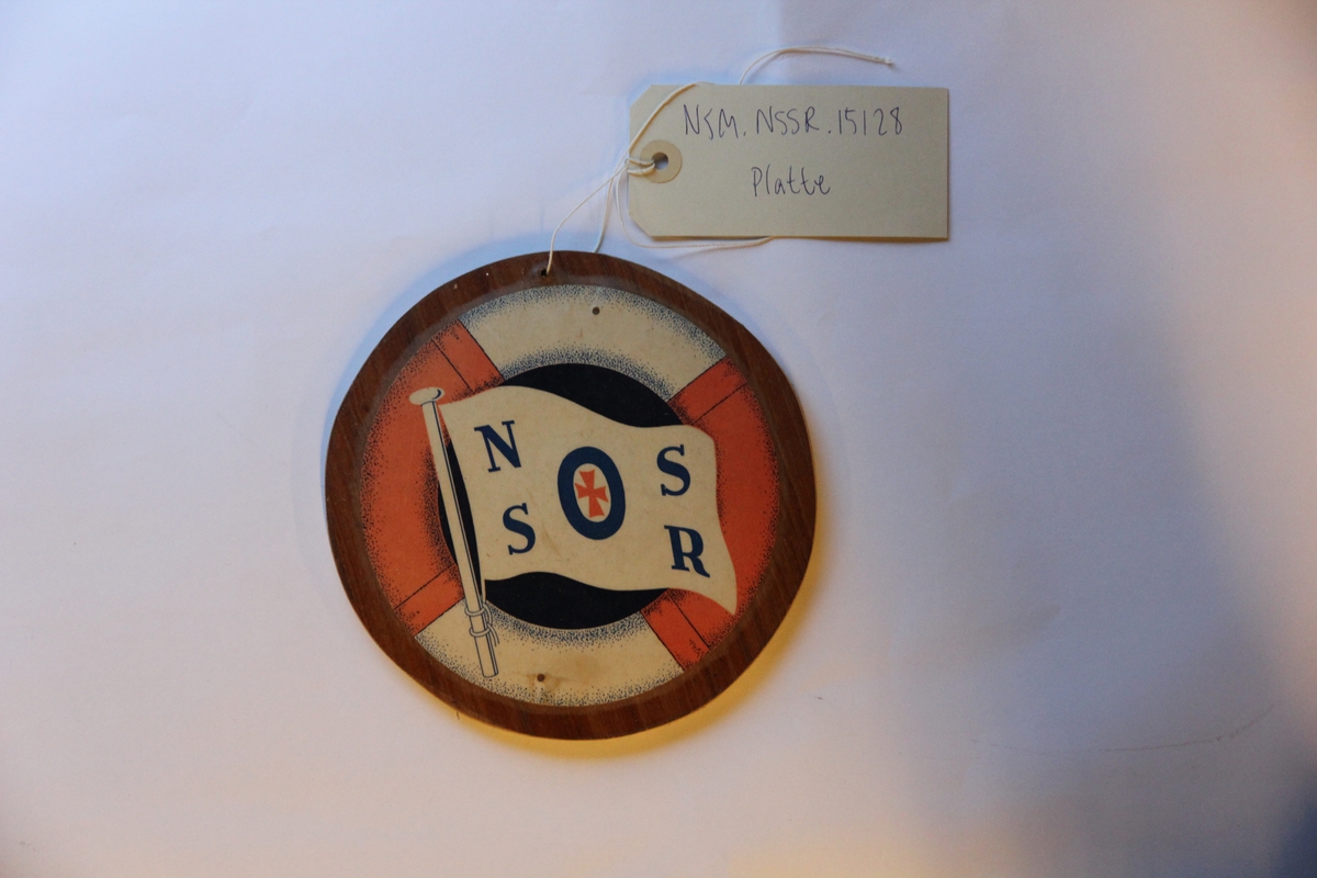 Platte - Norsk Maritimt Museum / DigitaltMuseum