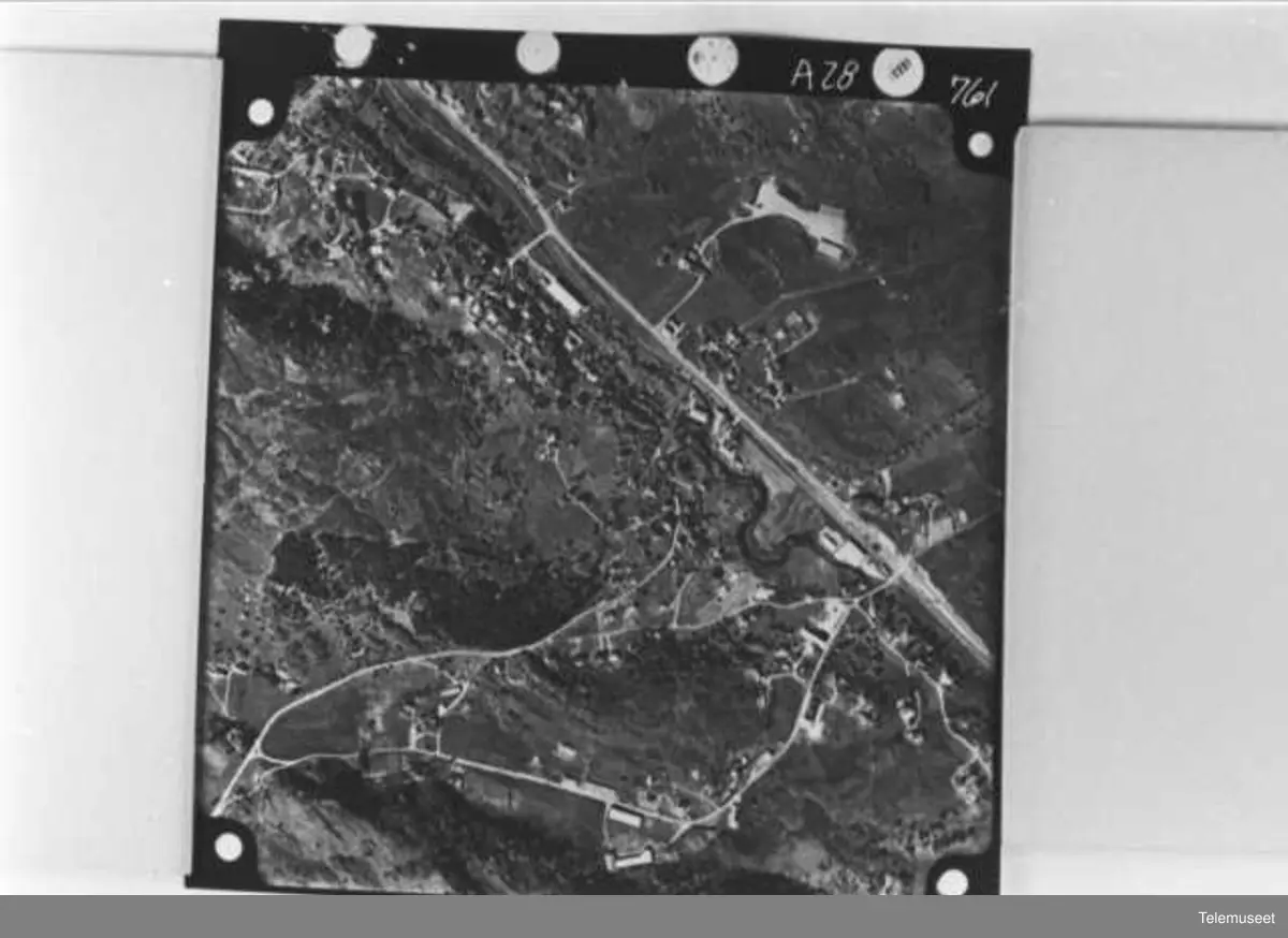 Fana, flyfoto - Norsk Teknisk Museum / DigitaltMuseum