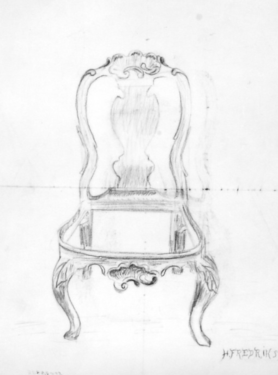 Tegning - Sverresborg Trøndelag Folkemuseum / DigitaltMuseum