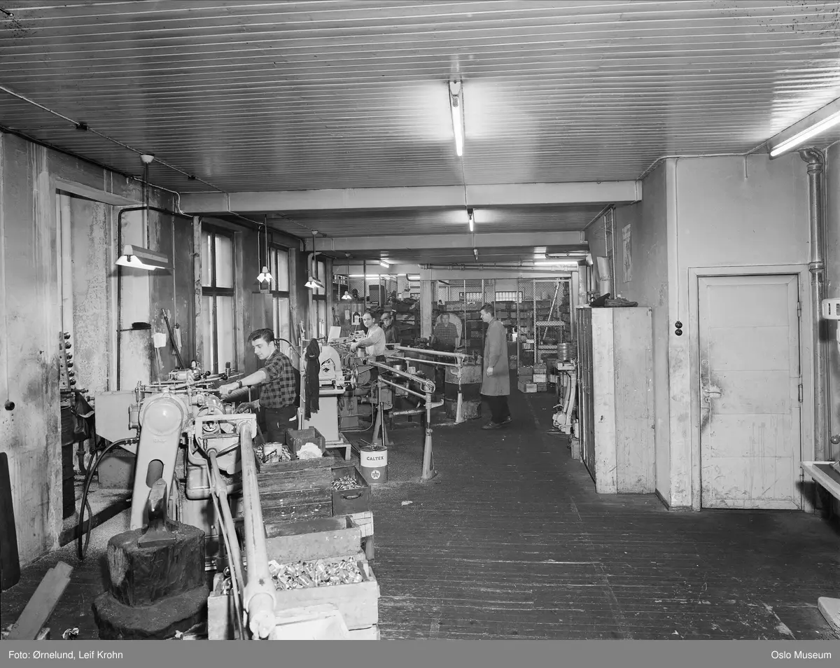 E. Sunde & Co. (Esco) armaturfabrikk og mekanisk verksted. - Oslo ...