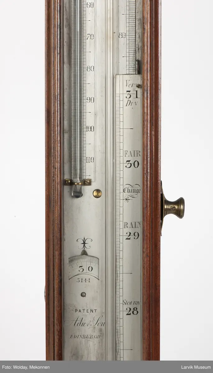 Barometer - Larvik Museum / DigitaltMuseum