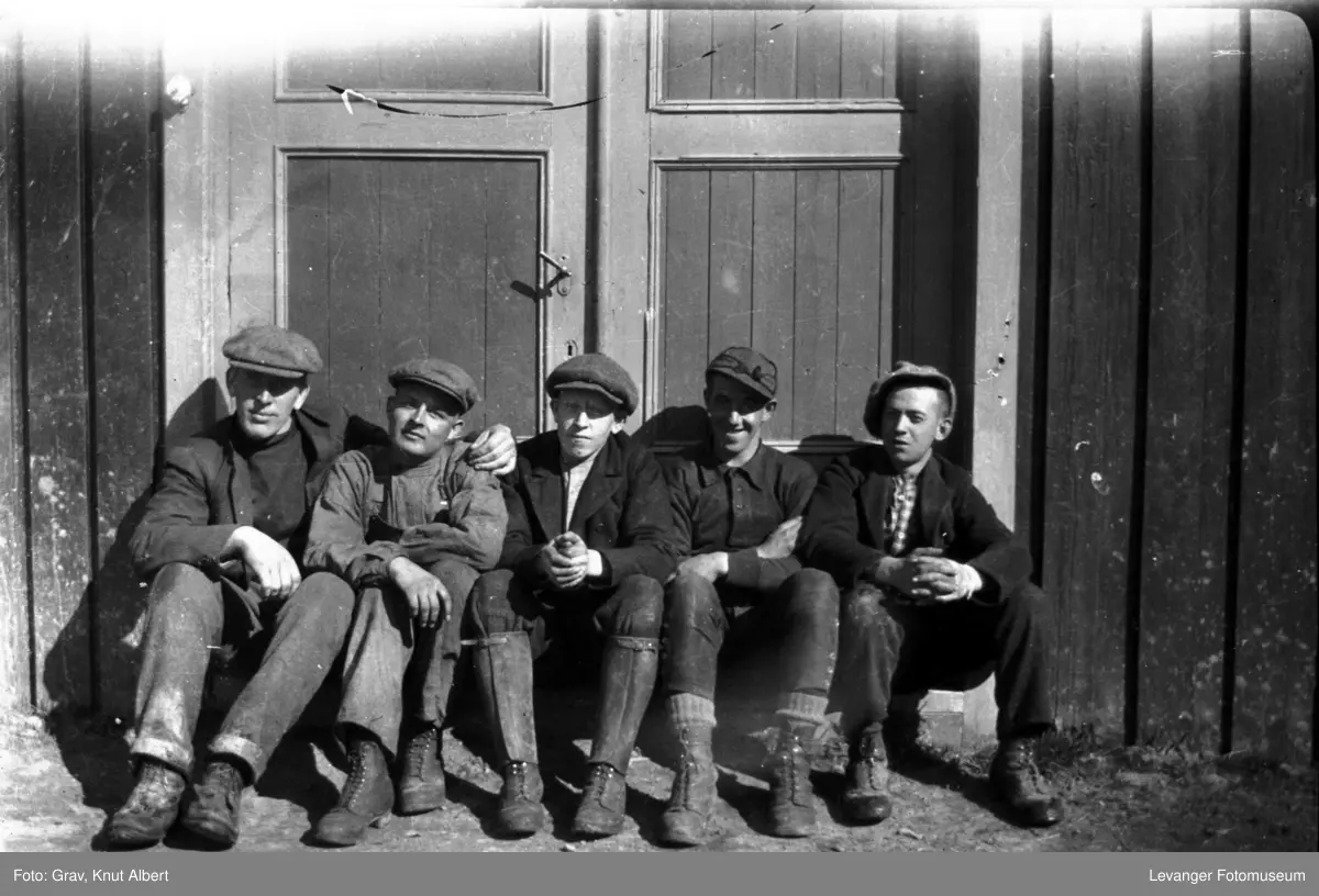 Elever på Mære. - Levanger Fotomuseum / DigitaltMuseum