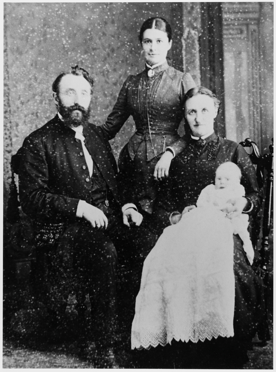 Peter Olsen som sjømannsprest i Amerika, 1885. Om vinteren holdt han ...