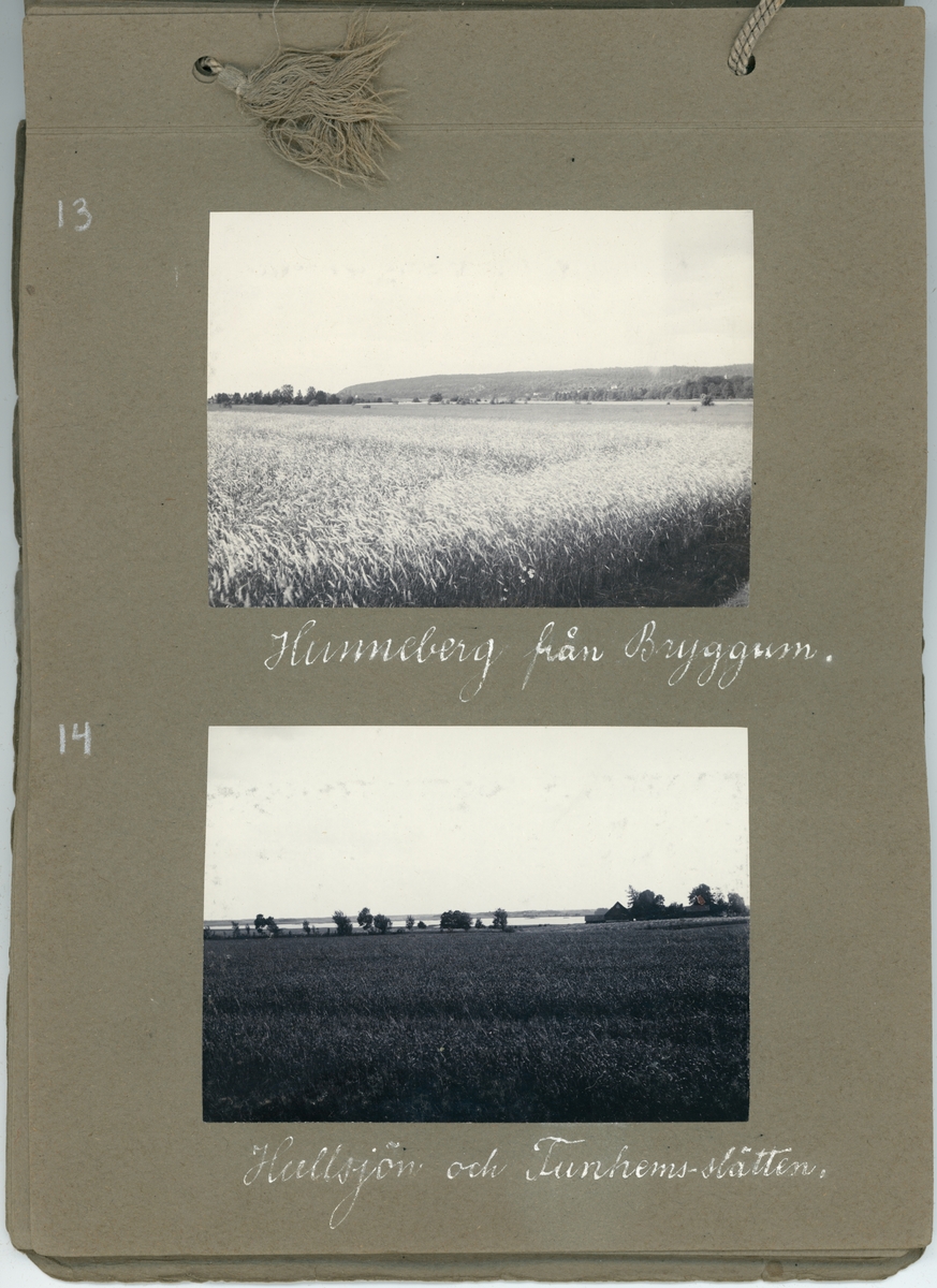 Fotoalbum. "Fröken Anna Ledin, en erinran om sommaren 1911 ...