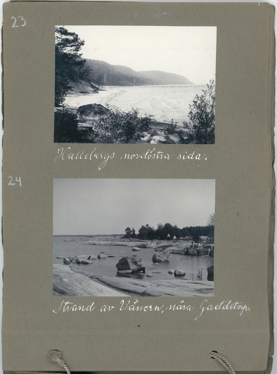 Fotoalbum. "Fröken Anna Ledin, en erinran om sommaren 1911 ...