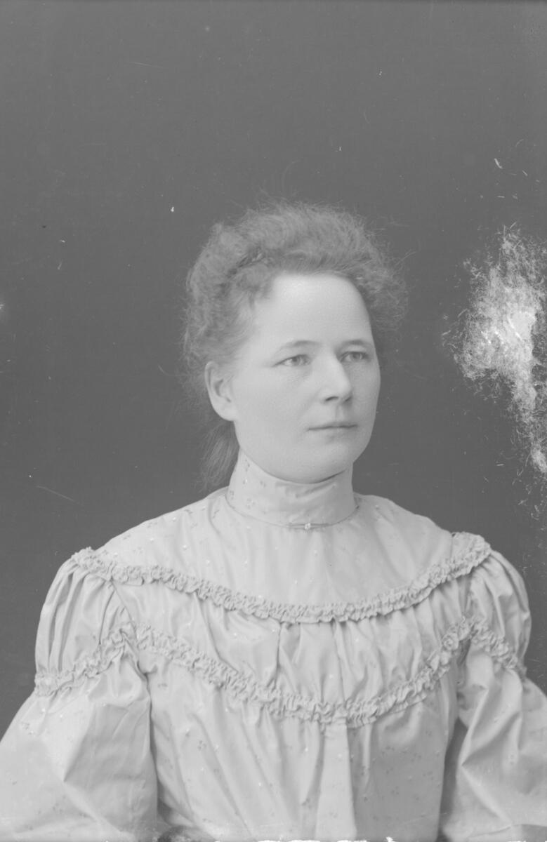 Sara Lundqvist; Ingår i porträttsamlingen från Knut Wallins ateljé ...