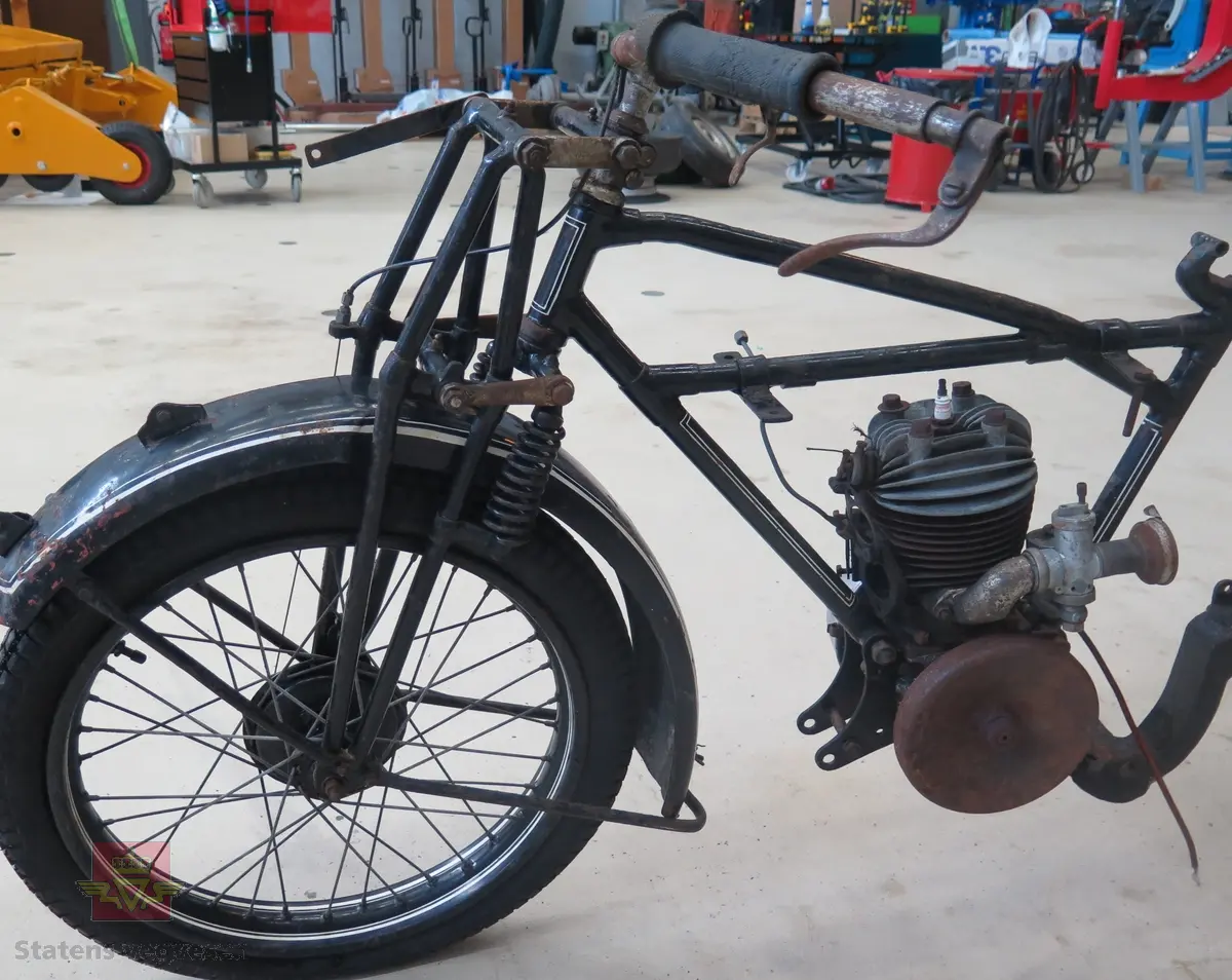 Motorsykkel - Norsk vegmuseum / DigitaltMuseum