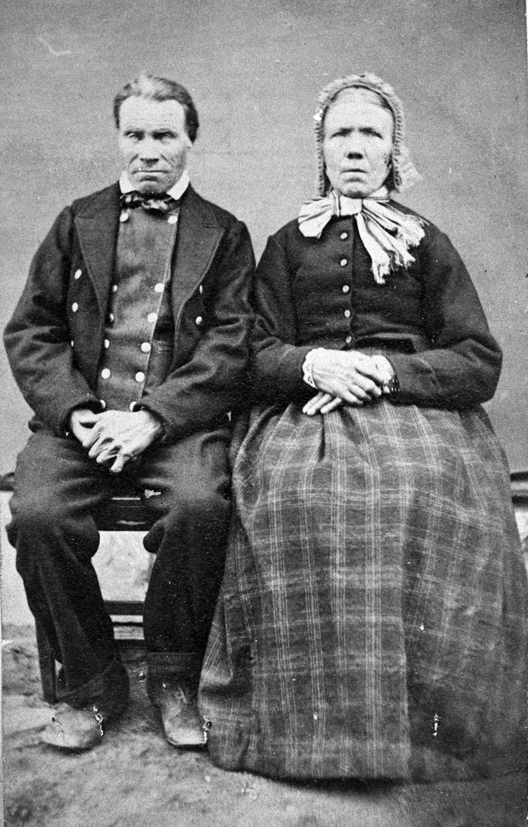 Andris og Marit Skogstad - Valdres Folkemuseum / DigitaltMuseum