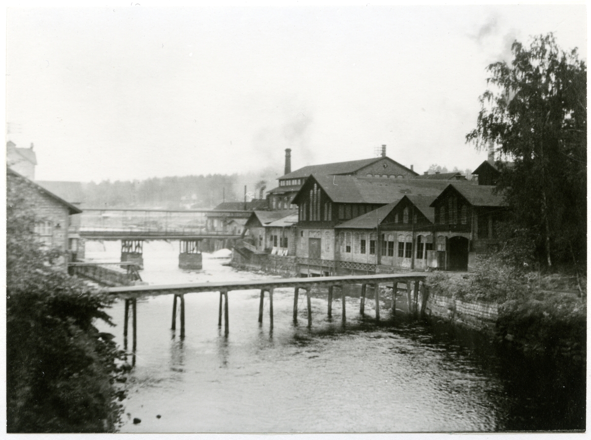 Fagersta stad, Fagersta kn. Exteriör, Fagersta bruk. - Västmanlands läns museum / DigitaltMuseum
