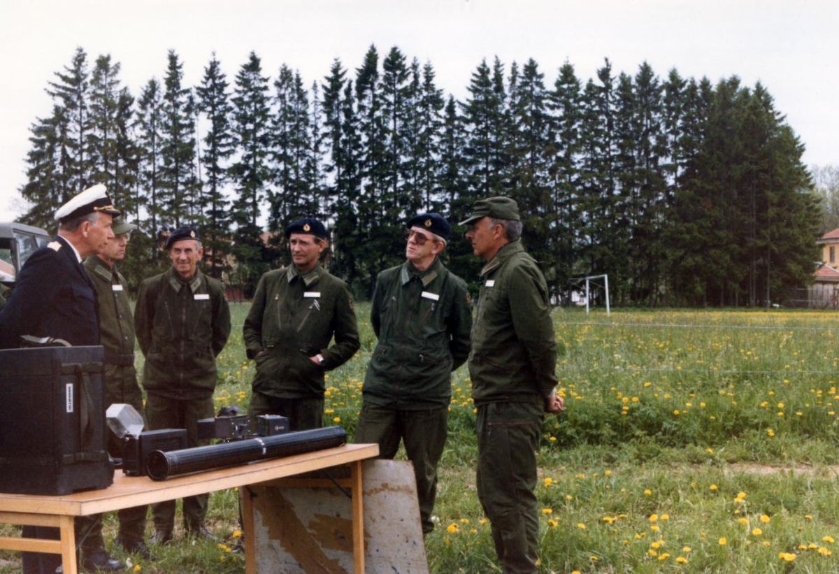 MB Jan Enqvist på besök på PS i Klagstorp på 80-talet ...