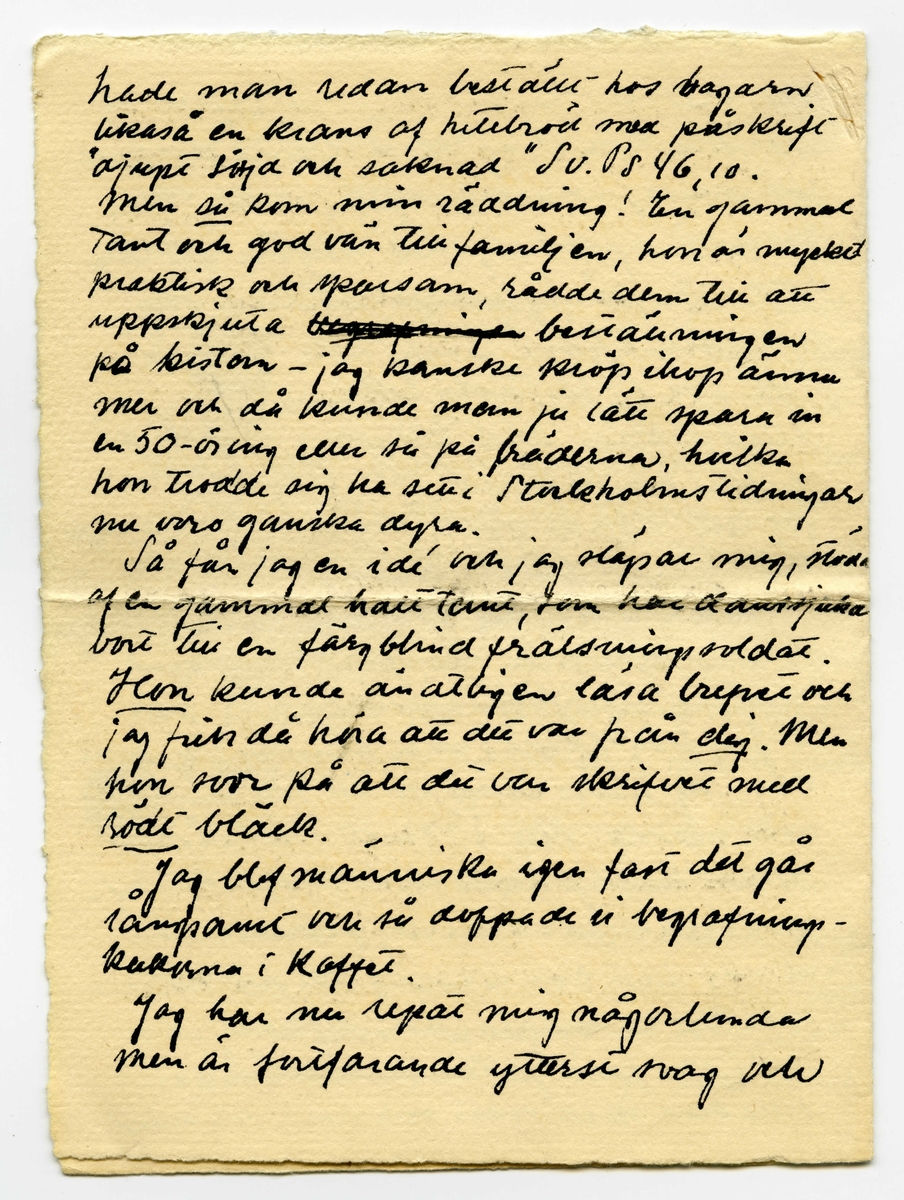 Brev - Jönköpings läns museum / DigitaltMuseum