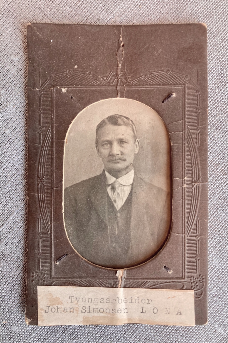 Johan Simonsen Lona - Justismuseet / DigitaltMuseum