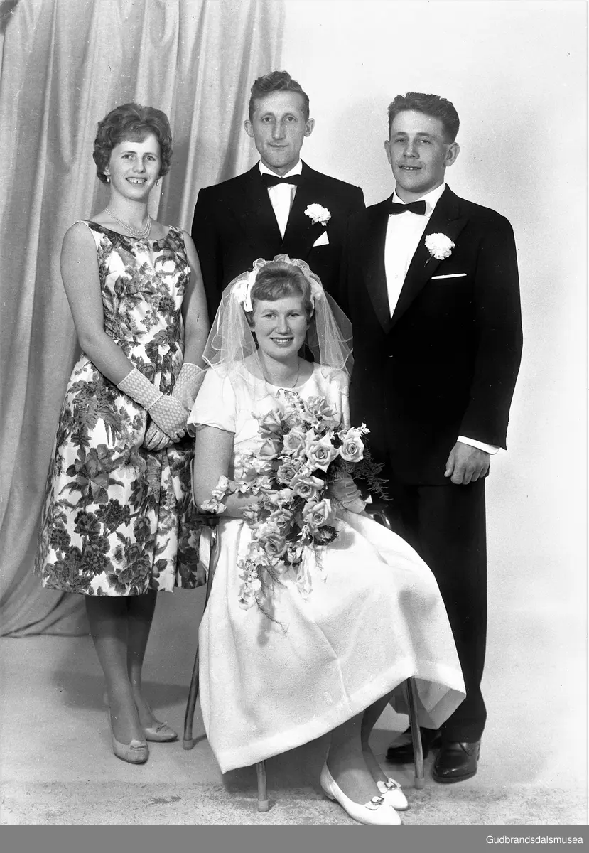 Iver Gunnar Steig og Bjørg Jevne - Gudbrandsdalsmusea / DigitaltMuseum