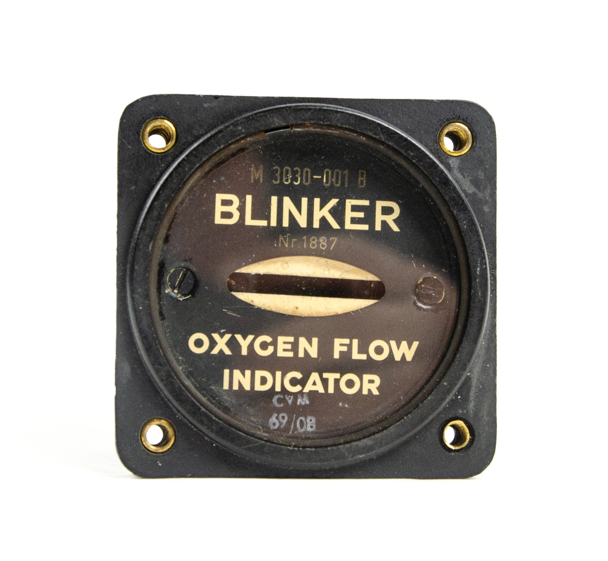 Syrgasindikator - Flygvapenmuseum / DigitaltMuseum