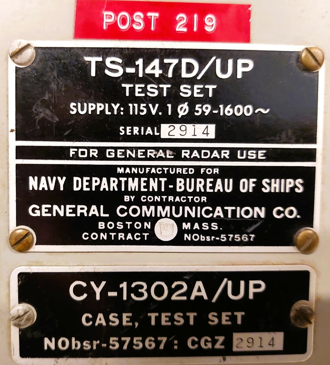 Test Set - Forsvarets museer / DigitaltMuseum