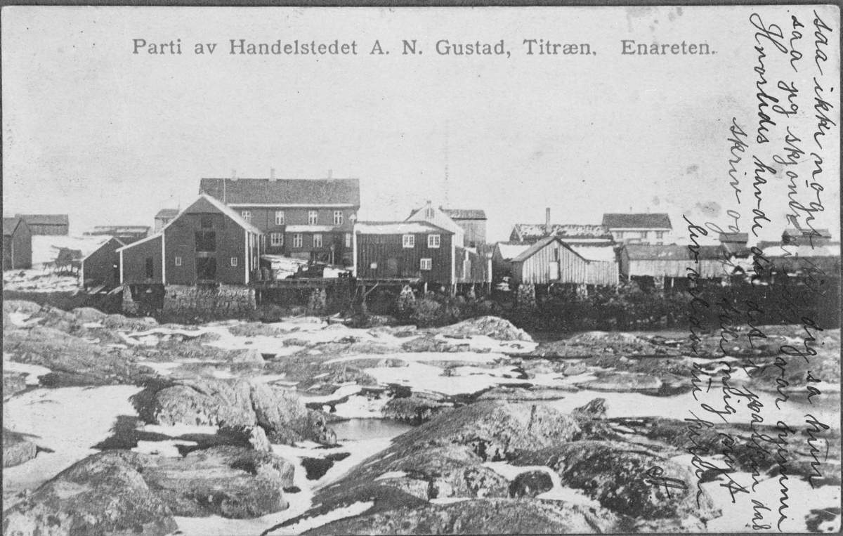 Postkort, Titran, Frøya - Museet kystens arv / DigitaltMuseum