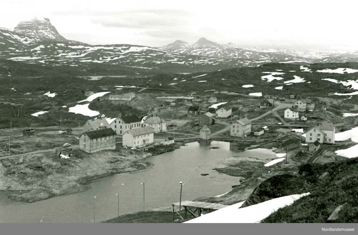 Jakobsbakken. Utsyn fra vest. Foto Ukjent. - Nordlandsmuseet / DigitaltMuseum