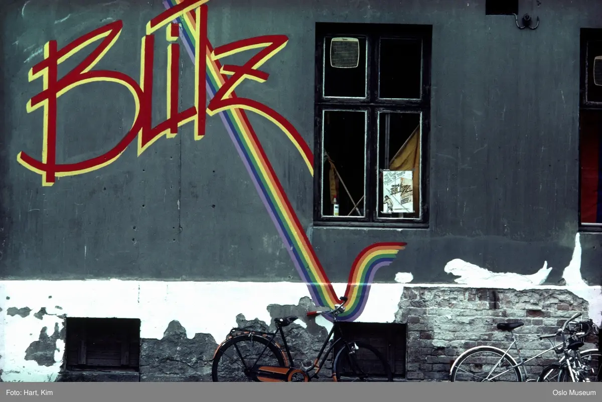 Blitzhuset. - Oslo Museum / DigitaltMuseum