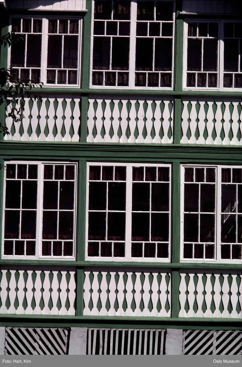 Husfasade ved Oslofjorden. - Oslo Museum / DigitaltMuseum