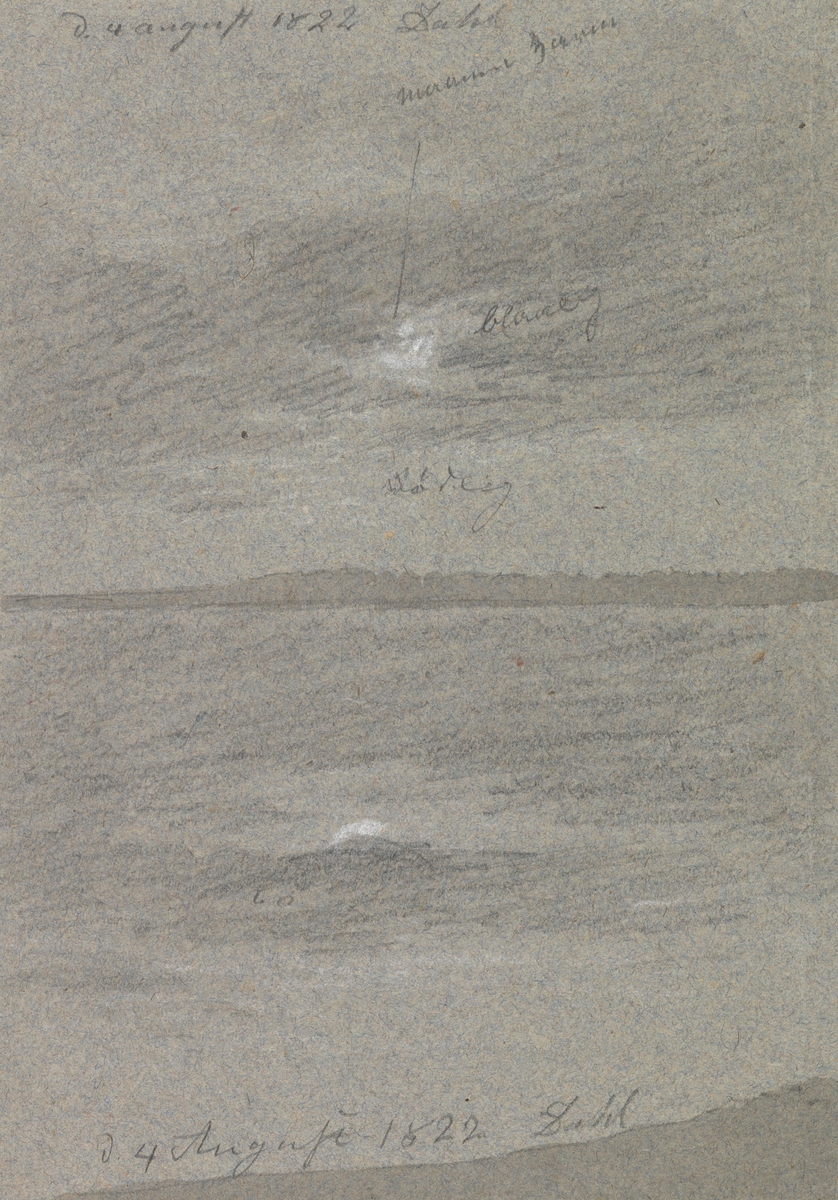 Hav i måneskinn [Tegning] - Nasjonalmuseet, billedkunstsamlingene ...