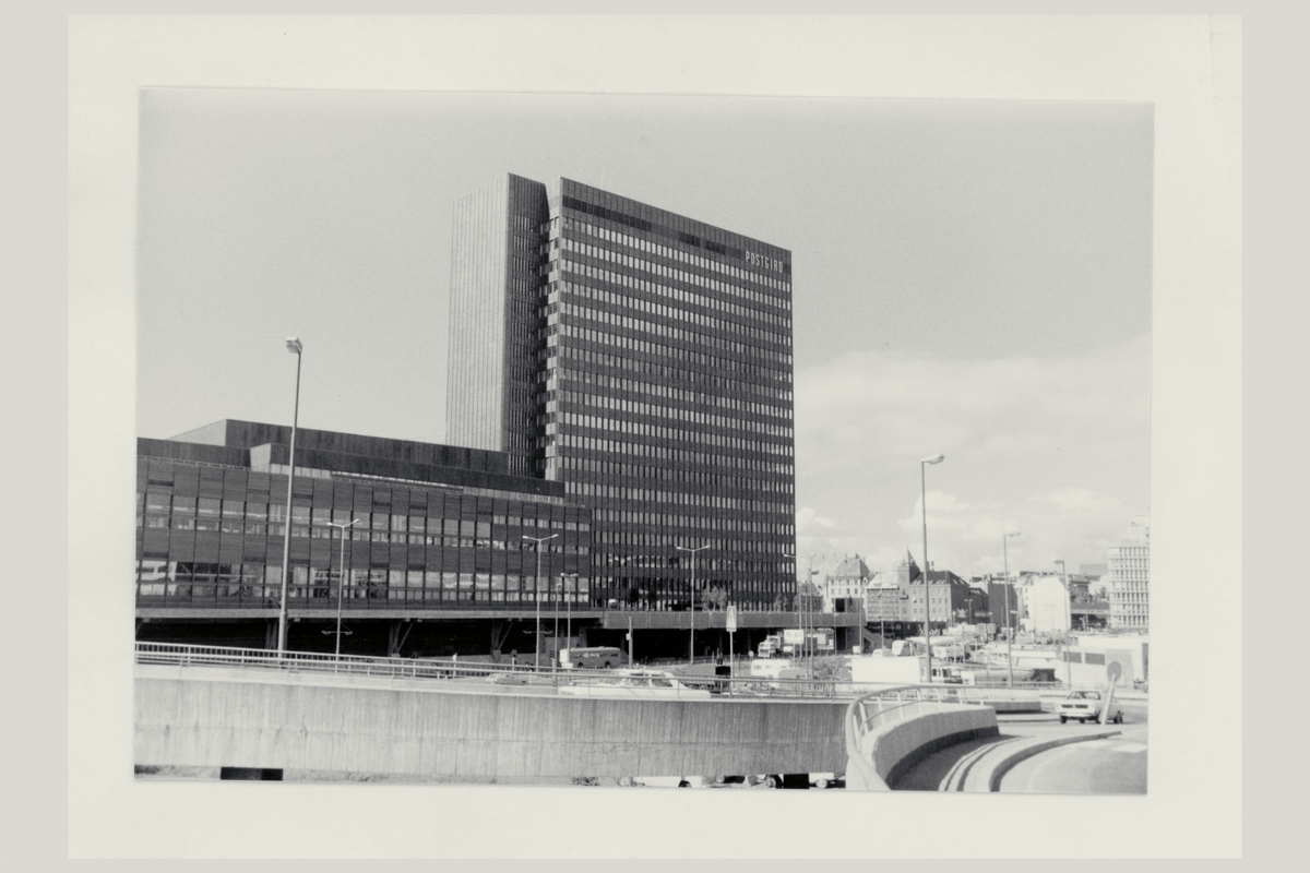 eksteriør, postterminal, Oslo, Postgiro, ferdigstilt - Norges ...