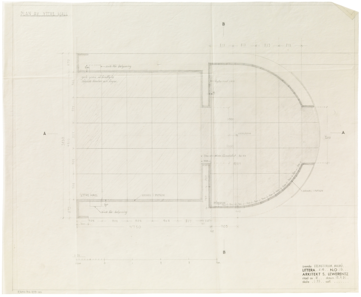 Ritning - ArkDes / DigitaltMuseum