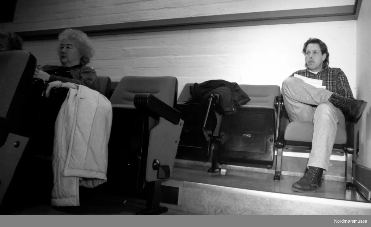 Caroline kino ny. Bildet er fra avisa Tidens Krav sitt arkiv i tidsrommet 1970-1994. Nå i ...