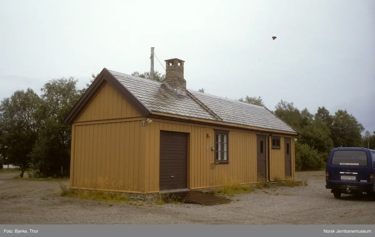 Skage stasjonsbygning - Norsk Jernbanemuseum / DigitaltMuseum