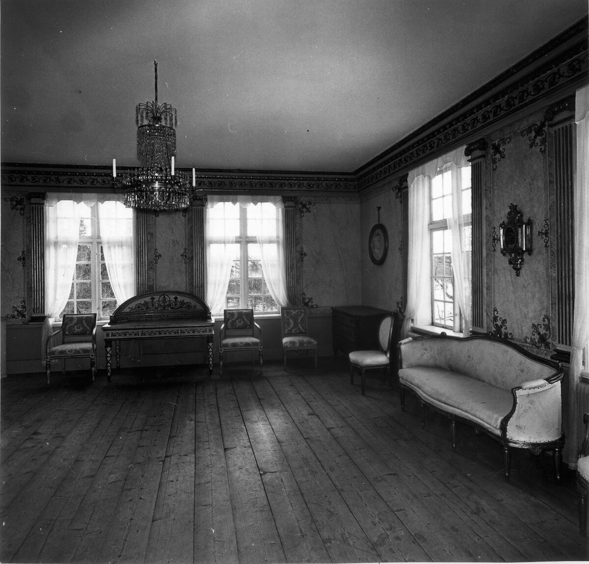 Gustavianska rummet i Åvike herrgård. - Västernorrlands museum ...