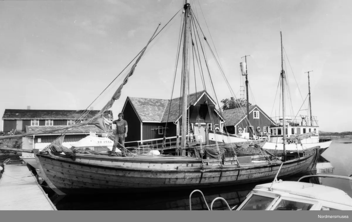 «Saga Siglar» var en fullskala kopi av knarren Skuldelev 1, en båt fra ...