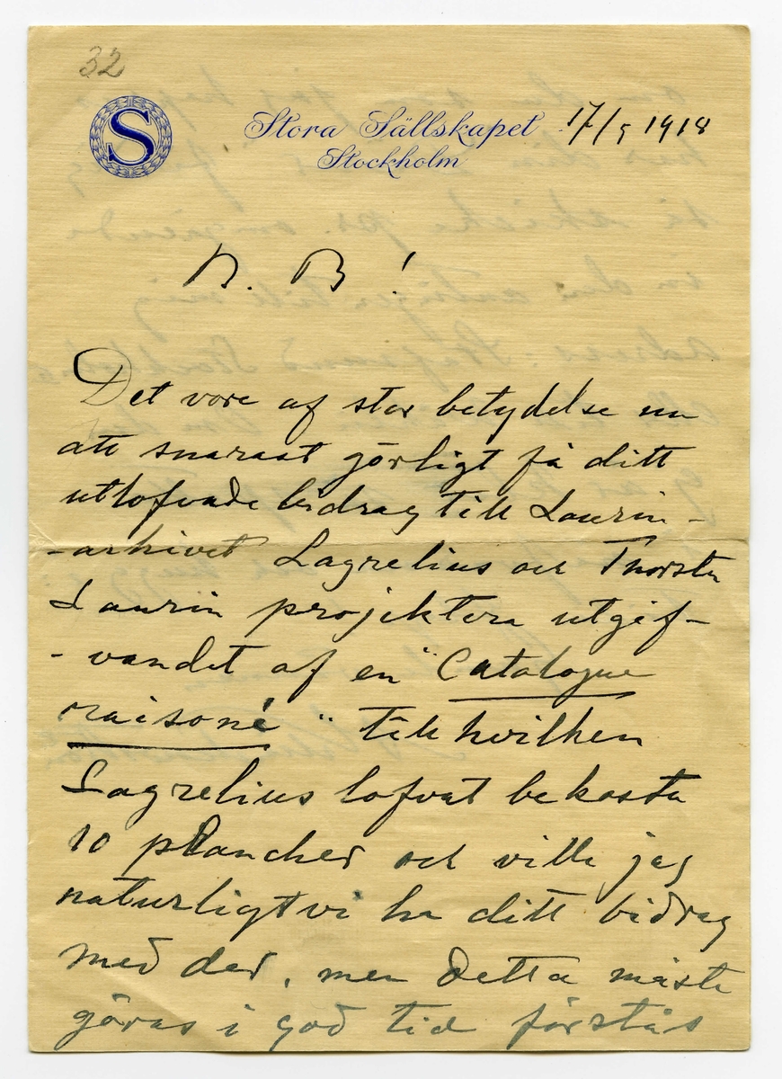 Brev - Jönköpings läns museum / DigitaltMuseum