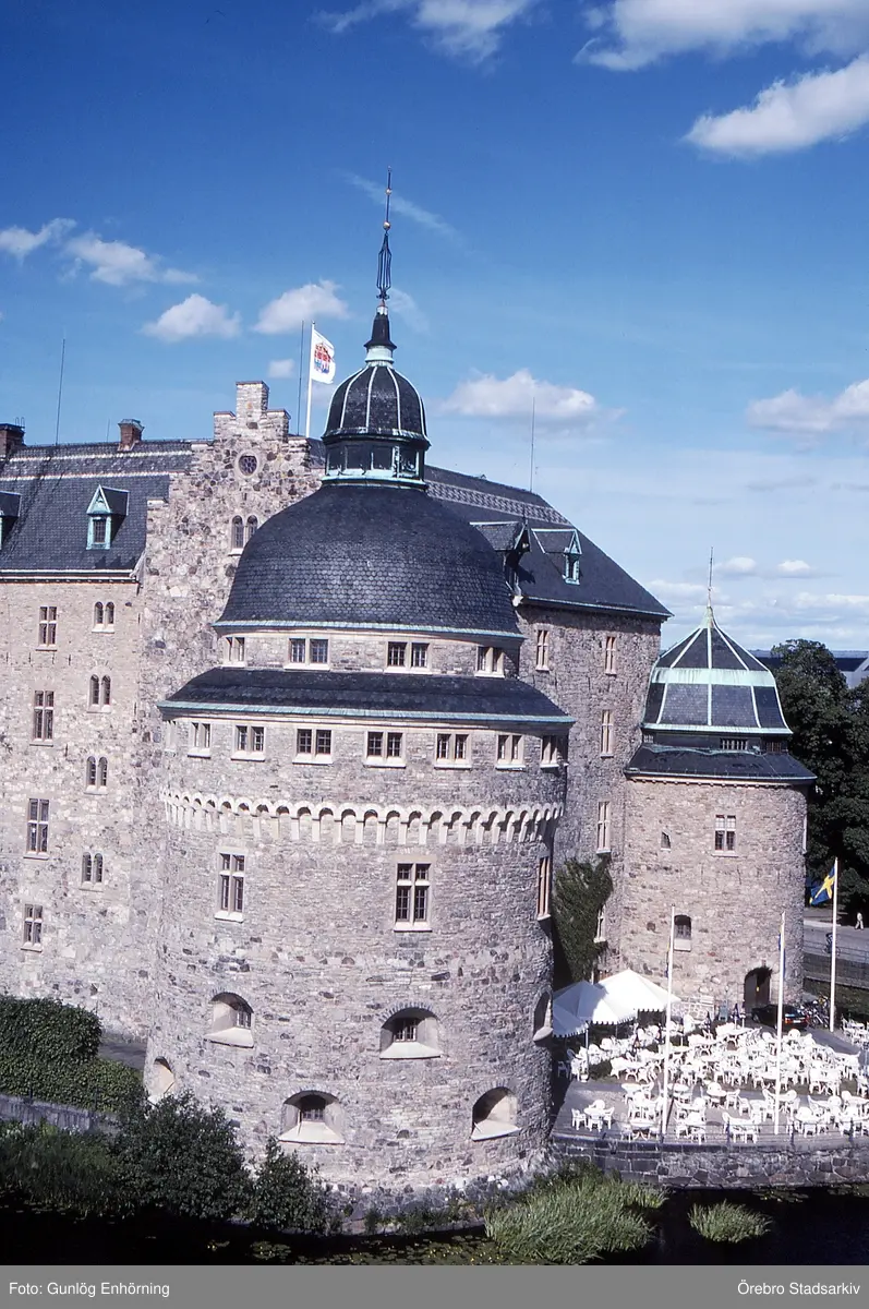 Örebro slott, 1993 juni - Örebro Stadsarkiv / DigitaltMuseum