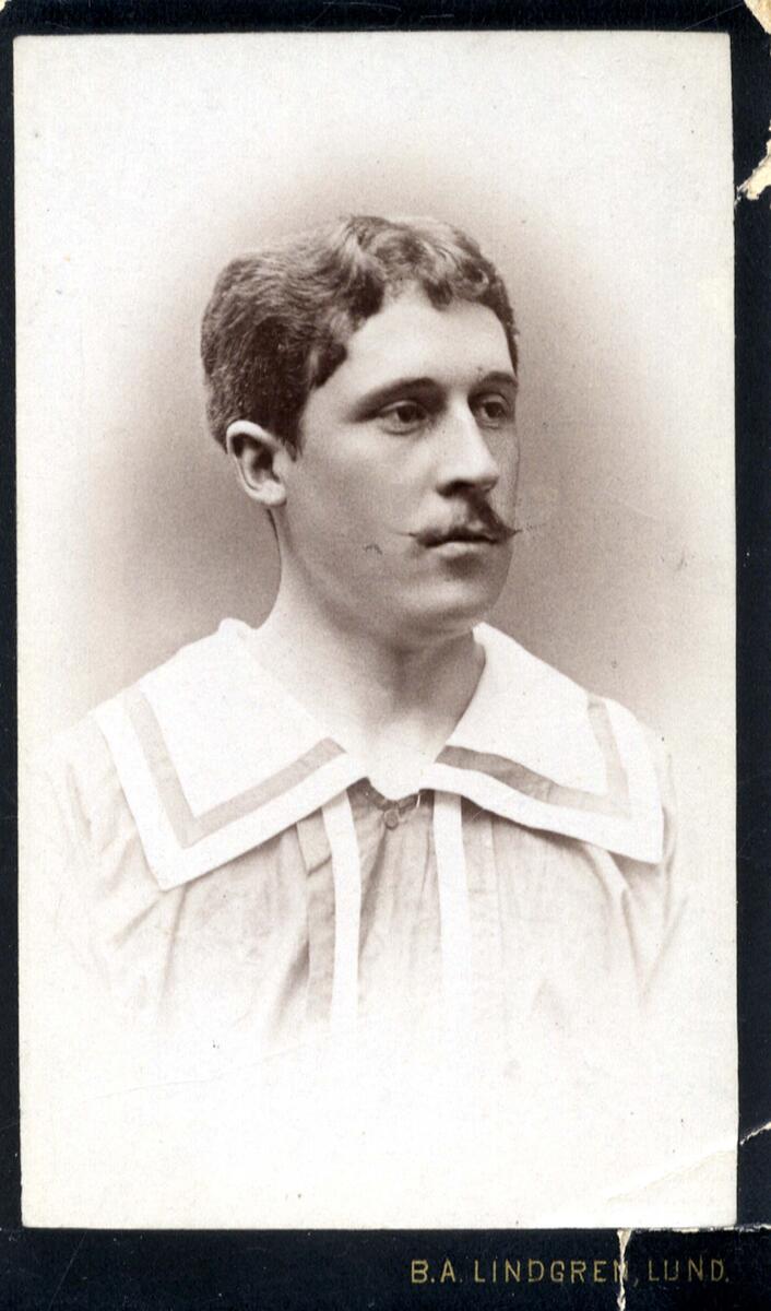 Kronofogde Alfred Ekelund. Fotografi Atelier B.A. Lindgren Grönegatan ...