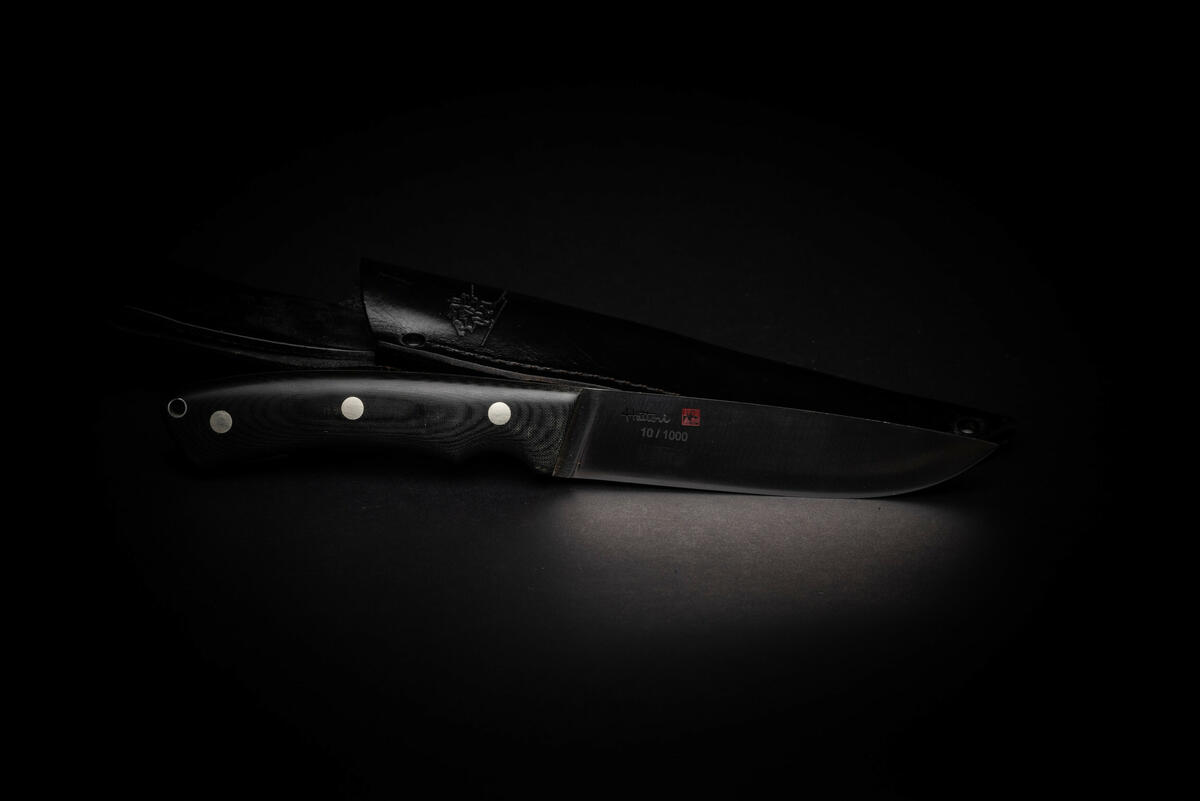 Kniv med slire - Bergans museum / DigitaltMuseum