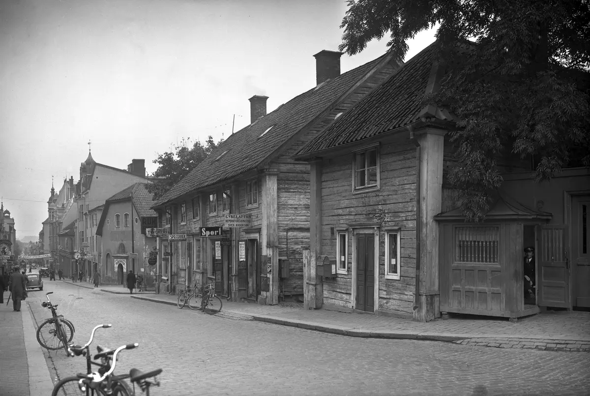 Storgatan, Linköping - Östergötlands museum / DigitaltMuseum