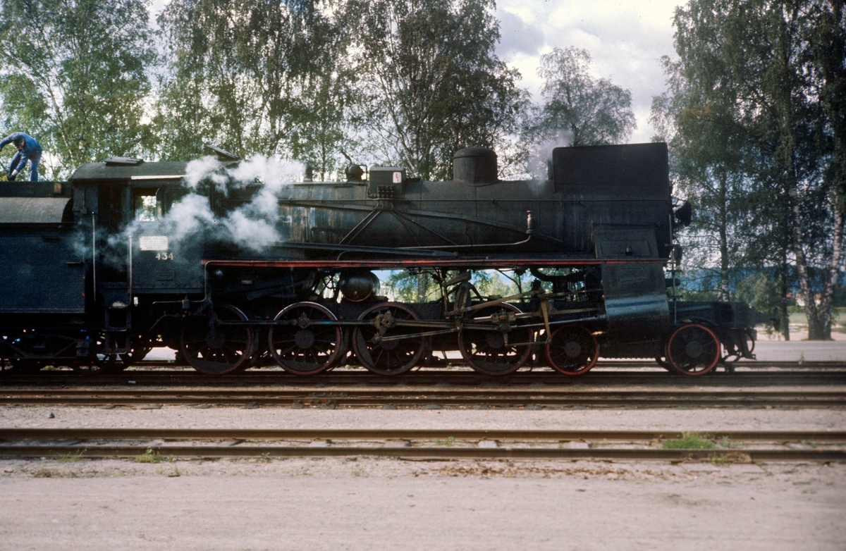 Damplokomotiv type 26c nr. 434 på Flisa stasjon - Museene i Akershus ...