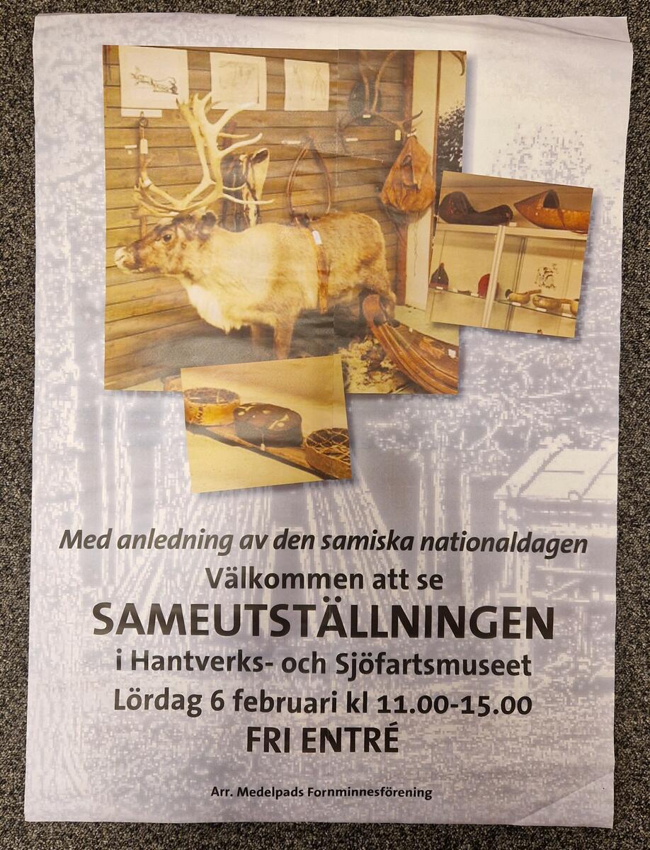 Affisch, Samiska nationaldagen. - Medelpads fornminnesförening ...