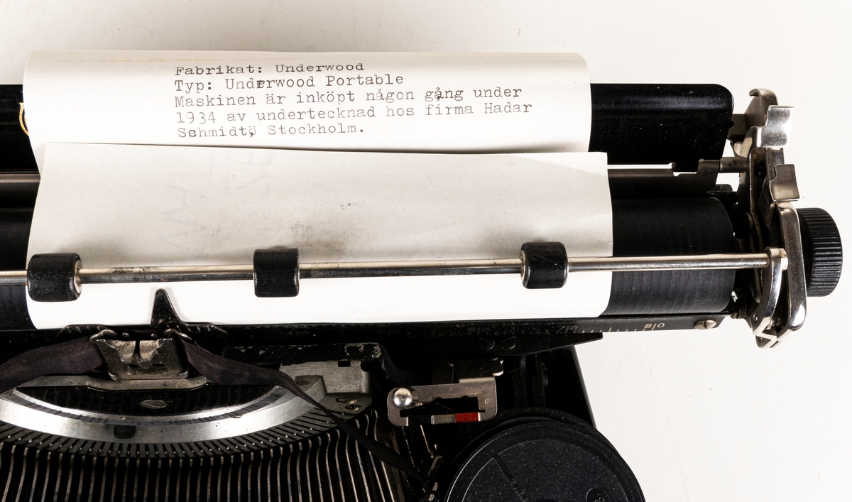 Skrivmaskin - Länsmuseet Gävleborg / DigitaltMuseum