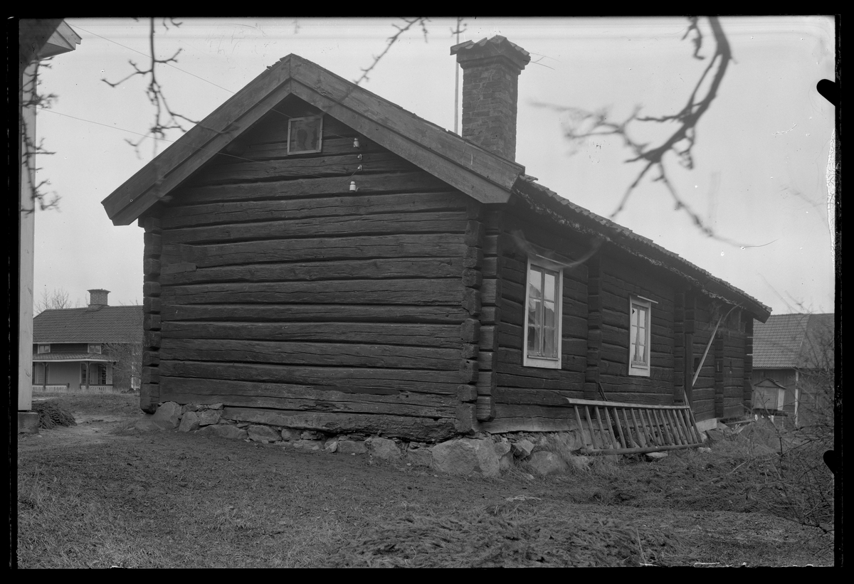 Fördelstuga i Sör Sylta, gavel och baksida. - Västmanlands läns museum ...