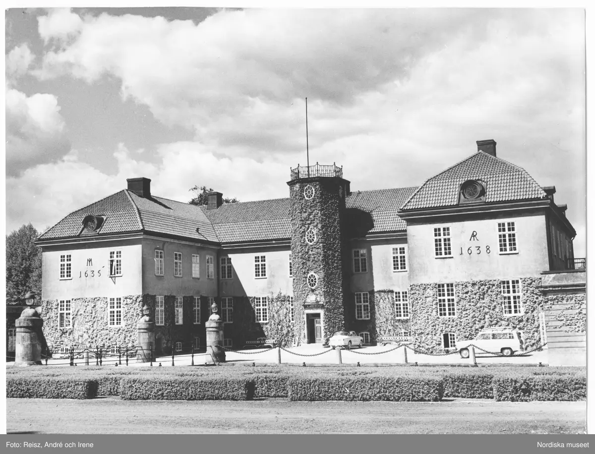 Skåne. Maltesholms slott nära Kristianstad. - Nordiska museet ...