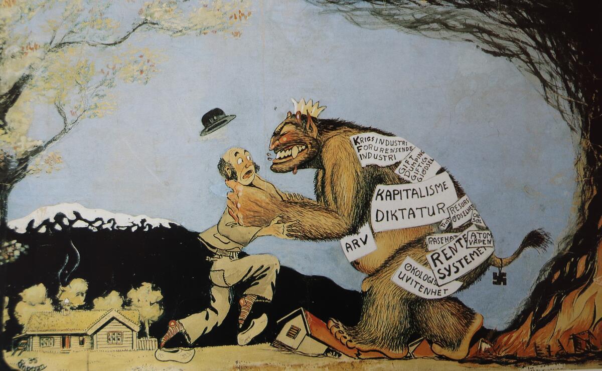 Odd Einarson // Speil for tidens trollskap - Avistegnernes Hus