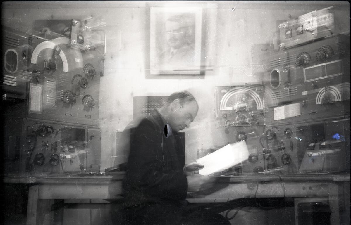 Bilde etter Abram I Gilbo, som var i Pyramiden i 1946-1948(oppbygging ...