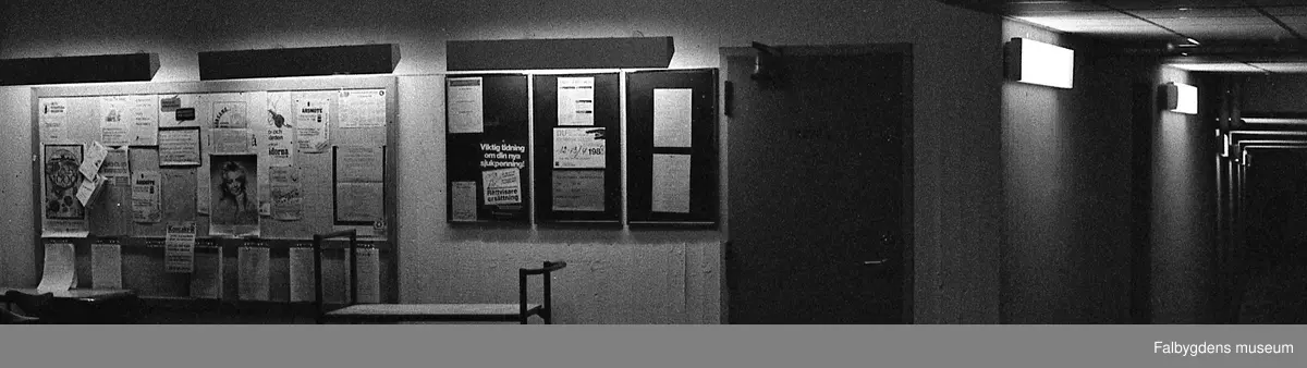 Sjukhusdokumentation utförd av Falbygdens Fotoklubb, 1990-tal. Kulvert ...