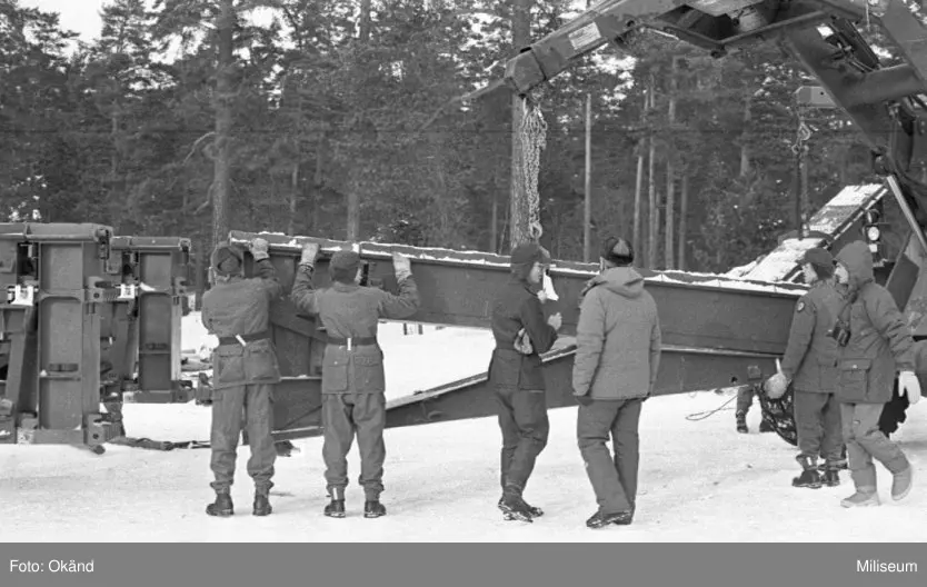 Hantering av rampsektioner. - Miliseum / DigitaltMuseum