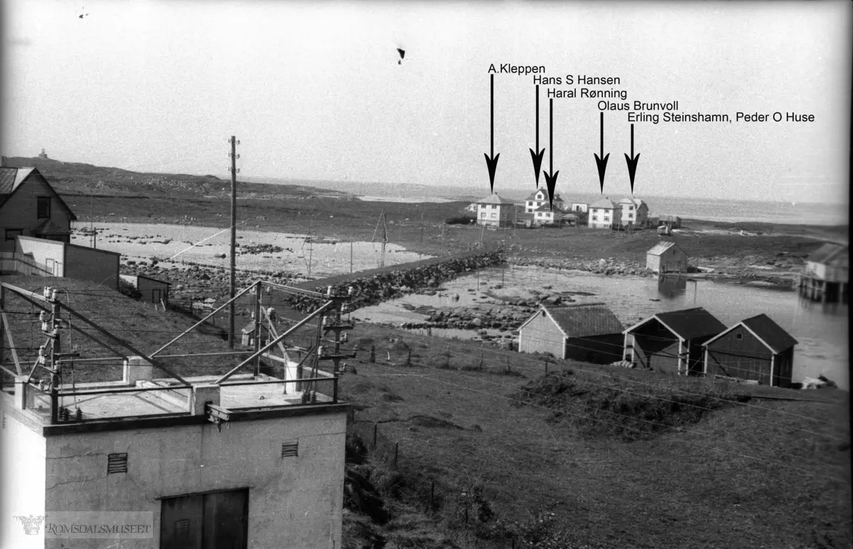 Kravika f.v A.Kleppen, Hans S Hansen, Haral Rønningm Olaus Brunvoll ...