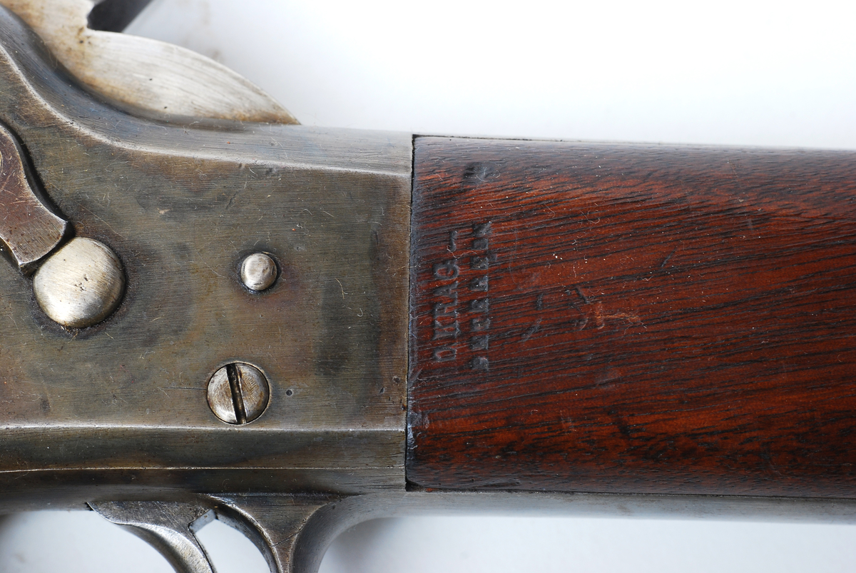 Magasingevær 12,17 mm Krag Petersson - Forsvarets museer / DigitaltMuseum