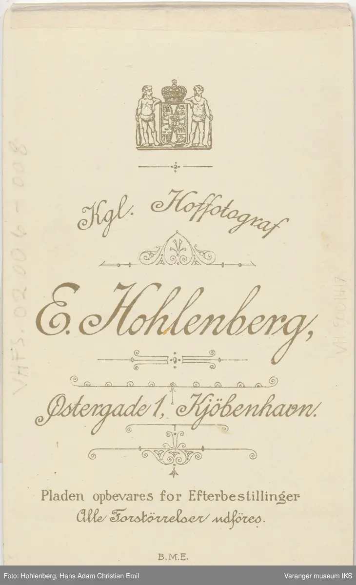 Portrett, Einar Nikolai Brodtkorb - Vardø Museum / DigitaltMuseum