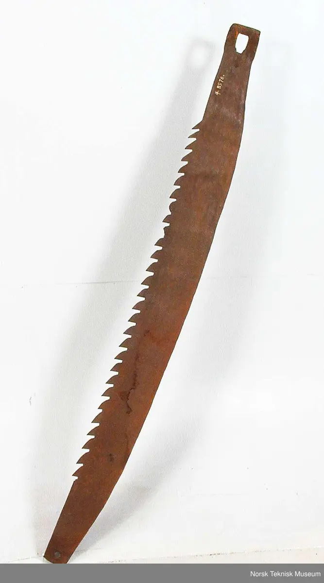 Sagblad - Norsk Teknisk Museum / DigitaltMuseum